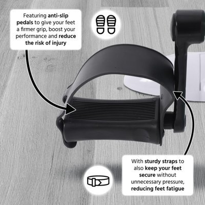 MP Essentials Motorised Electric Mini Exercise Bike Pedal Exerciser ...