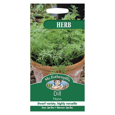 Mr. Fothergills Dill (Dwarf) Nano Seeds