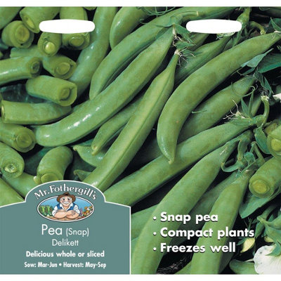 Mr. Fothergills Pea (Snap) Delikett Seeds