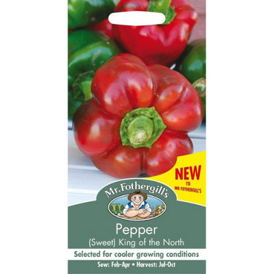 Mr. Fothergills Pepper (Sweet) King of the North Seeds
