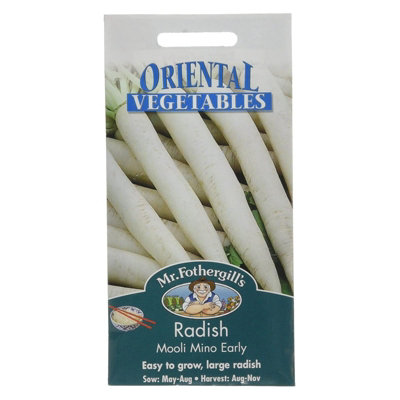 Mr. Fothergills Radish (Mooli) Mino Early Seeds