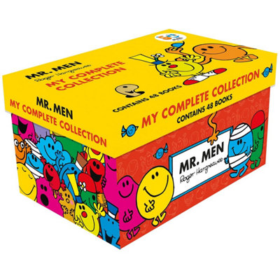 MR MEN - MY COMPLETE COLLECTION - 48 BOOKS BOX SET BY ROGER HARGREAVES