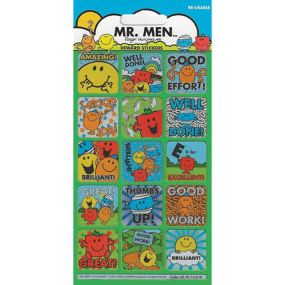 Mr Men Reward Stickers Multicoloured (One Size)