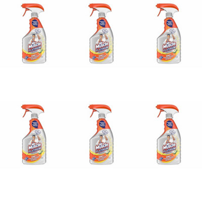 Mr Muscle Kitchen Cleaner Citrus Platinum Antibacterial Kitchen Spray ...