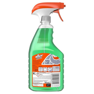 Mr Muscle Platinum Window & Glass Cleaner Trigger Spray, 750ml