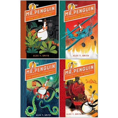 Mr Penguin Series 4 Books Collection Set By Alex T. Smith (Mr Penguin ...