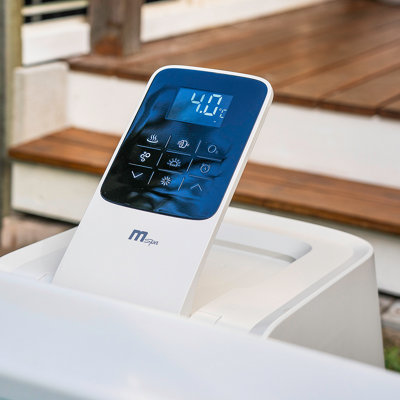 MSpa Oslo 4-6 Person Portable Hot Tub - 13A Plug & Play - Amber