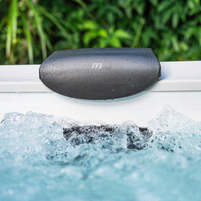 MSpa Oslo Amber 4-6 Person Portable Modular DIY Hot Tub WiFi Control ...