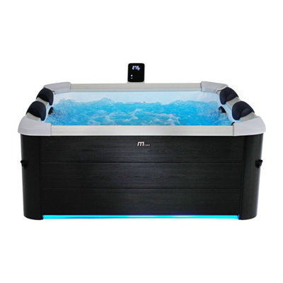 MSPA OSLO PLUS XXL 4-6 PERSON PORTABLE MODULAR DIY HOT TUB WIFI CONTROL ...