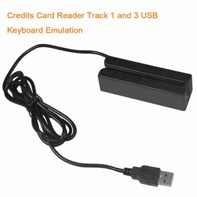 MSR580 Mini USB Magnetic Card Reader with 3 Tracks and HiCo Swiping ...
