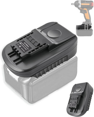 MT18WORX Battery Adapter Converter for Makita 18V Li Ion Battery to ...