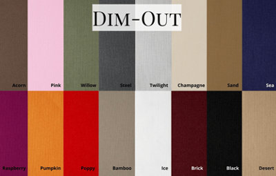 MTM Complete Vertical Blind Dim-out Up To 210cm Up To 200cm Chained