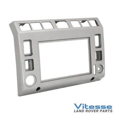 MUD Double Din Console Panel Radio Fascia Dashboard Fits Defender 2.5 ...
