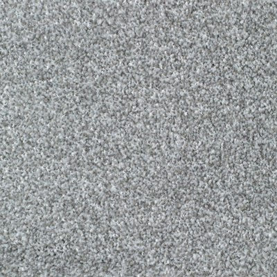Mullion Bleach Cleanable Deep Pile Carpet (Silver, 3m x 4m)