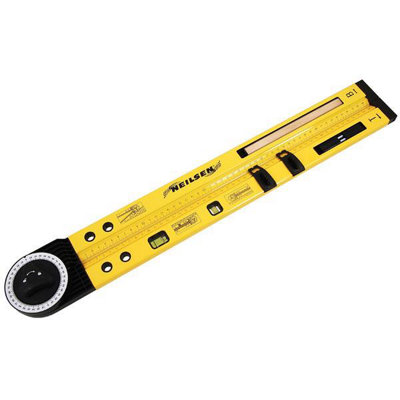 Multi Fuction Angle Finder/Spirit Level/20"Ruler/Square (CT0852) | DIY ...