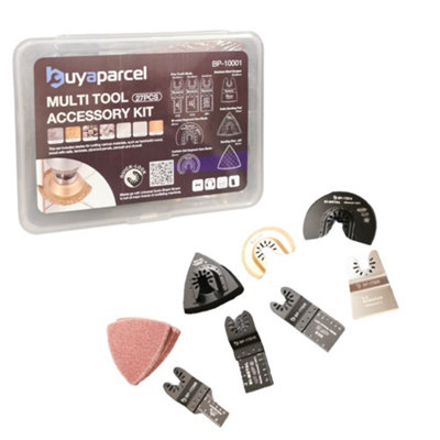 Multi Function 27 Piece Bi-Metal Multi Tool Blade Set Wood Metal ...