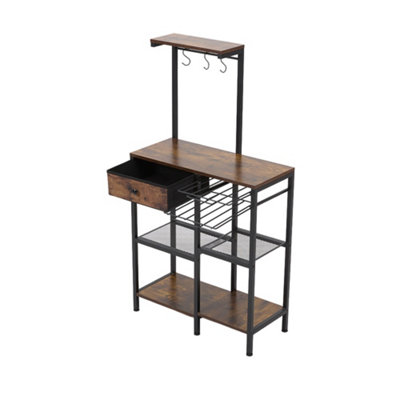 Multi-Functional Coffee Station with Drawer