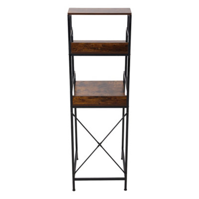 Multi-Functional Over Mini Fridge Stand with Storage
