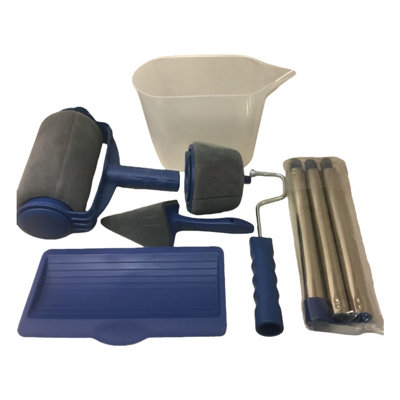 Multi-Functional Segmented Telescopic Rod Paint Roller Brush Set