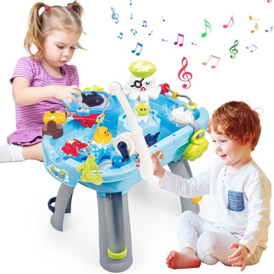MULTI-PLAY WATER TABLE SET OUTDOOR & INDOOR SENSORY PLAY TABLE