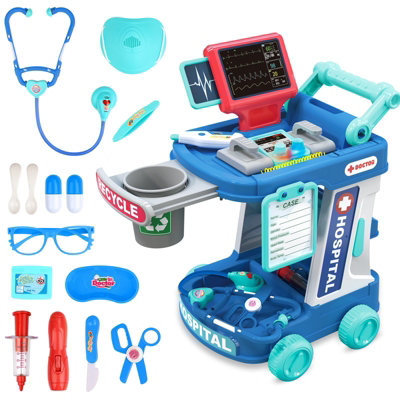 Multi-purpose Doctors Trolley Set for Kids Medical Centr Playsets ...