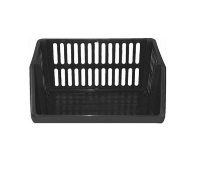 Multi-Purpose Plastic Stacking Storage Basket Stackable Shelves Vege ...