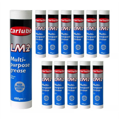 Multi Purpose Wheel Bearing Lithium Lm2 Based Grease Lubricant 400g x12