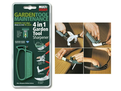 Multi-Sharp 1501 Multi-Sharp MS1501 4- in-1 Garden Tool Sharpener ATT1501