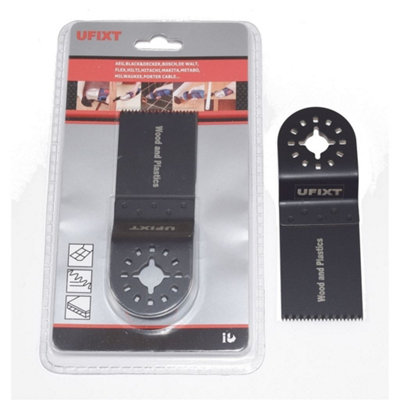 Multi Tool Blade 35mm Wide High Carbon Steel HCS For Wood And Plastic ...