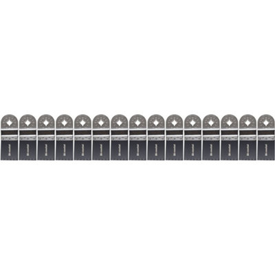 Multi Tool Blades 35mm Wide (15 Pack) - Bi-Metal for Wood, Plastic ...