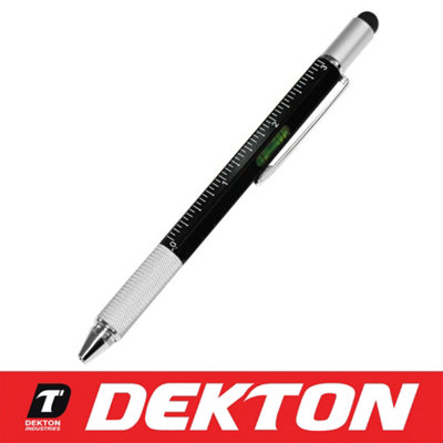 Multi Tool Pen 6 in 1 Gadgets Gift Idea Spirit Level Stylus Screw ...