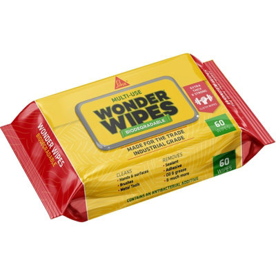 Multi-Use Wonder Wipes - Biodegradable - Pack of 60