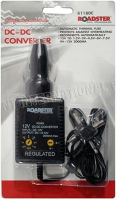 Multi Voltage Dc To Dc Converter Cigarette Lighter Adaptor Power Supply Charger