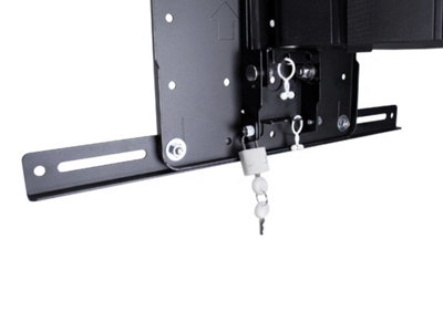 Multibrackets M VESA Super Slim Tilt & Turn Plus HD, fo TVs 40-86" - Black