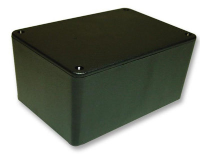 MULTICOMP - Black ABS Box with Lid - 177x120x83mm | DIY at B&Q