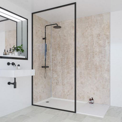 Multipanel Linda Barker Stone Elements Bathroom Wall Panel 2400 x 1200mm