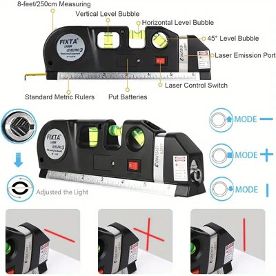 Multipurpose Laser Level Kit, Laser Level Line Tool