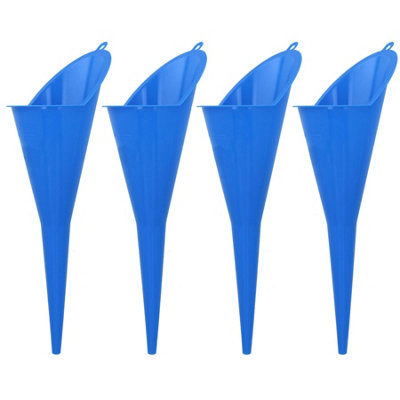 Multipurpose Long Necked Plastic Funnel Car Refuelling Spout 370mm Long ...