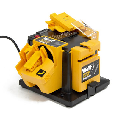 Multipurpose Sharpener Wolf 65w Bench Mounted for Chisel Scissor Drill Bit