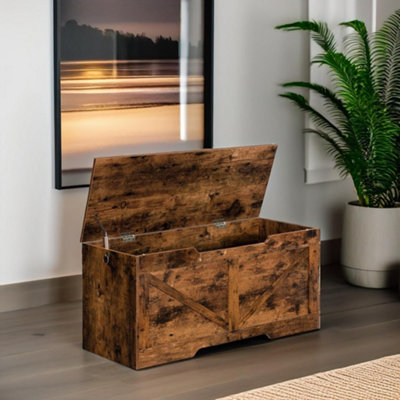 Multipurpose Storage Bench with Lid