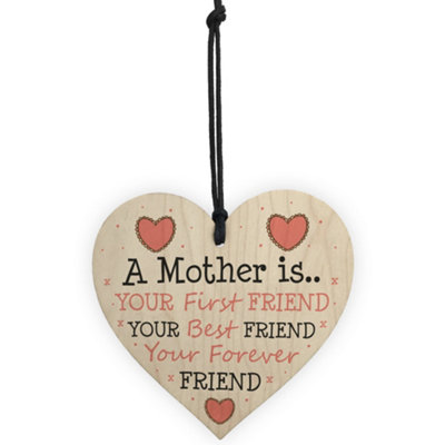 Mum Gifts Hanging Sign For Birthday Mothers Day Plaque Best Friend Gift ...