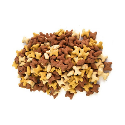 Munch & Crunch Bikkies Tasty Bites Dog Snacks Multicoloured (350g)