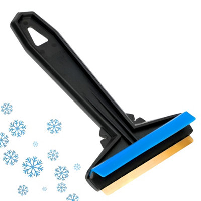 Murska 575 Brass Ice Scraper - 90mm Brass Blade Windscreen De-Icer with ...