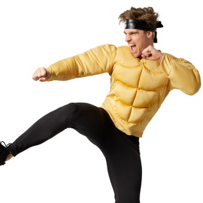 Muscle Shirt - top for men -304009 - yellow XXL