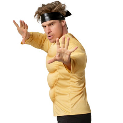 Muscle Shirt - top for men -304009 - yellow XXL