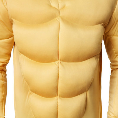 Muscle Shirt - top for men -304009 - yellow XXL