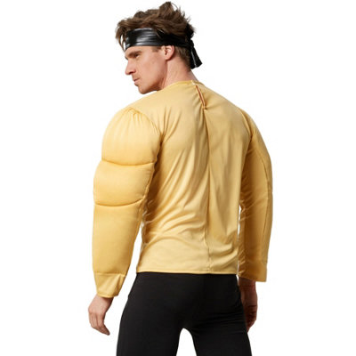 Muscle Shirt - top for men -304009 - yellow XXL