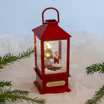 Musical Snowing Christmas Lantern