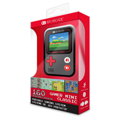 My Arcade Gamer Mini Classic Red (160 Games In 1)