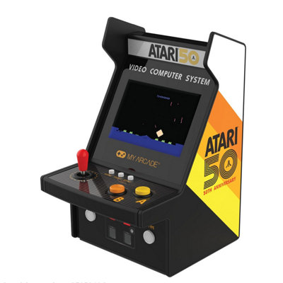 My Arcade Micro Player Pro 6.7" Atari Portable Retro Arcade (100 Games ...